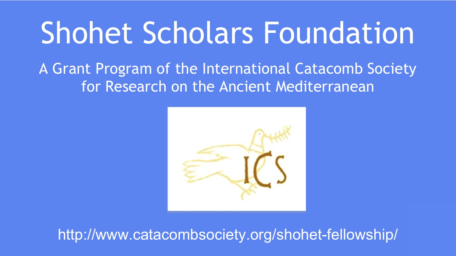 International Catacomb Society — Center for Christian-Jewish Learning ...